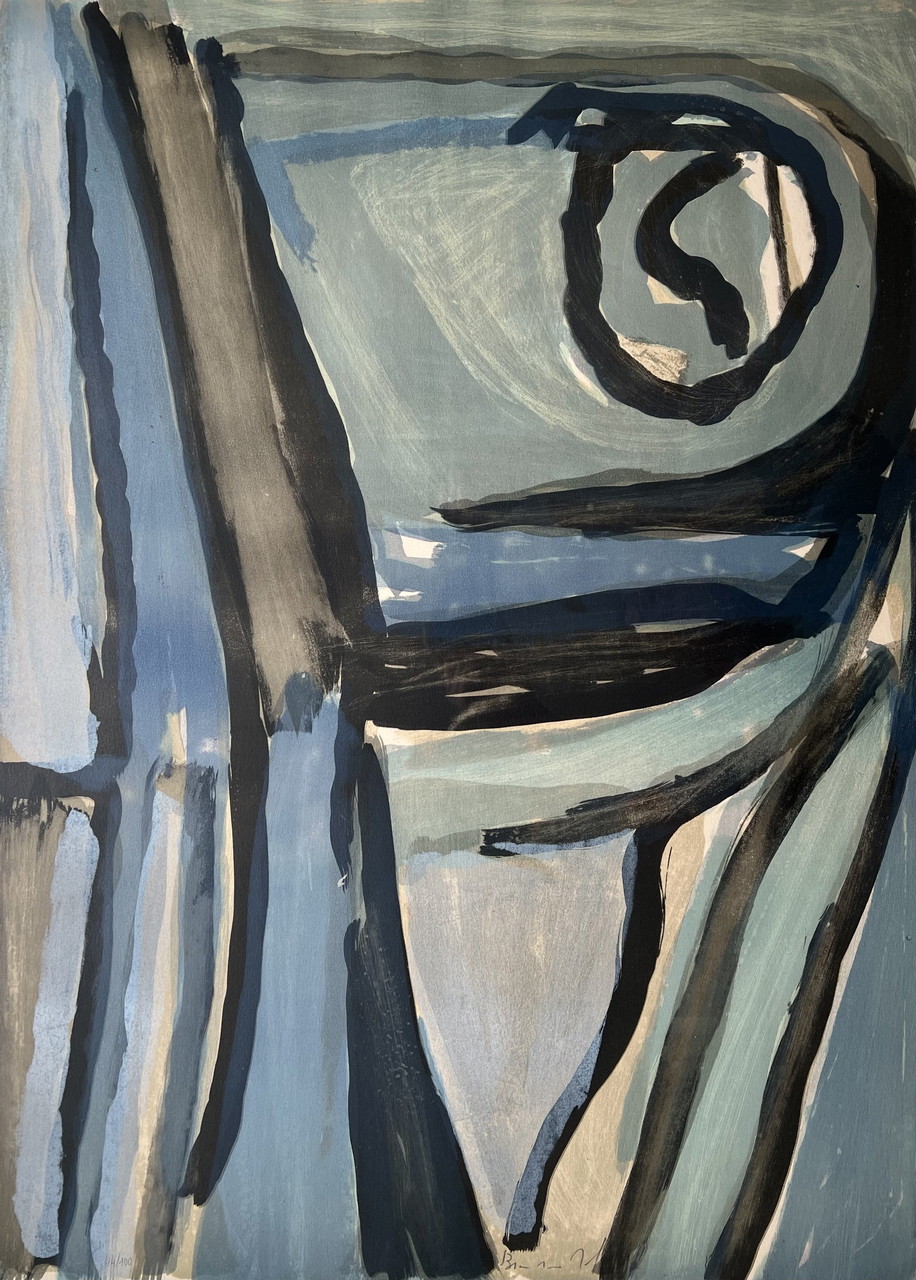 Bram van Velde | Hand-signed lithograph | 'MP 248' | 1976 (Framed) | € ...