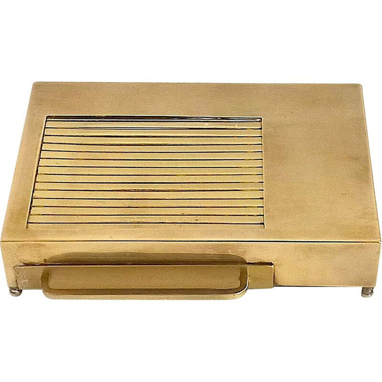 Vintage brass musical cigarette box, 1950 | €450 | Whoppah