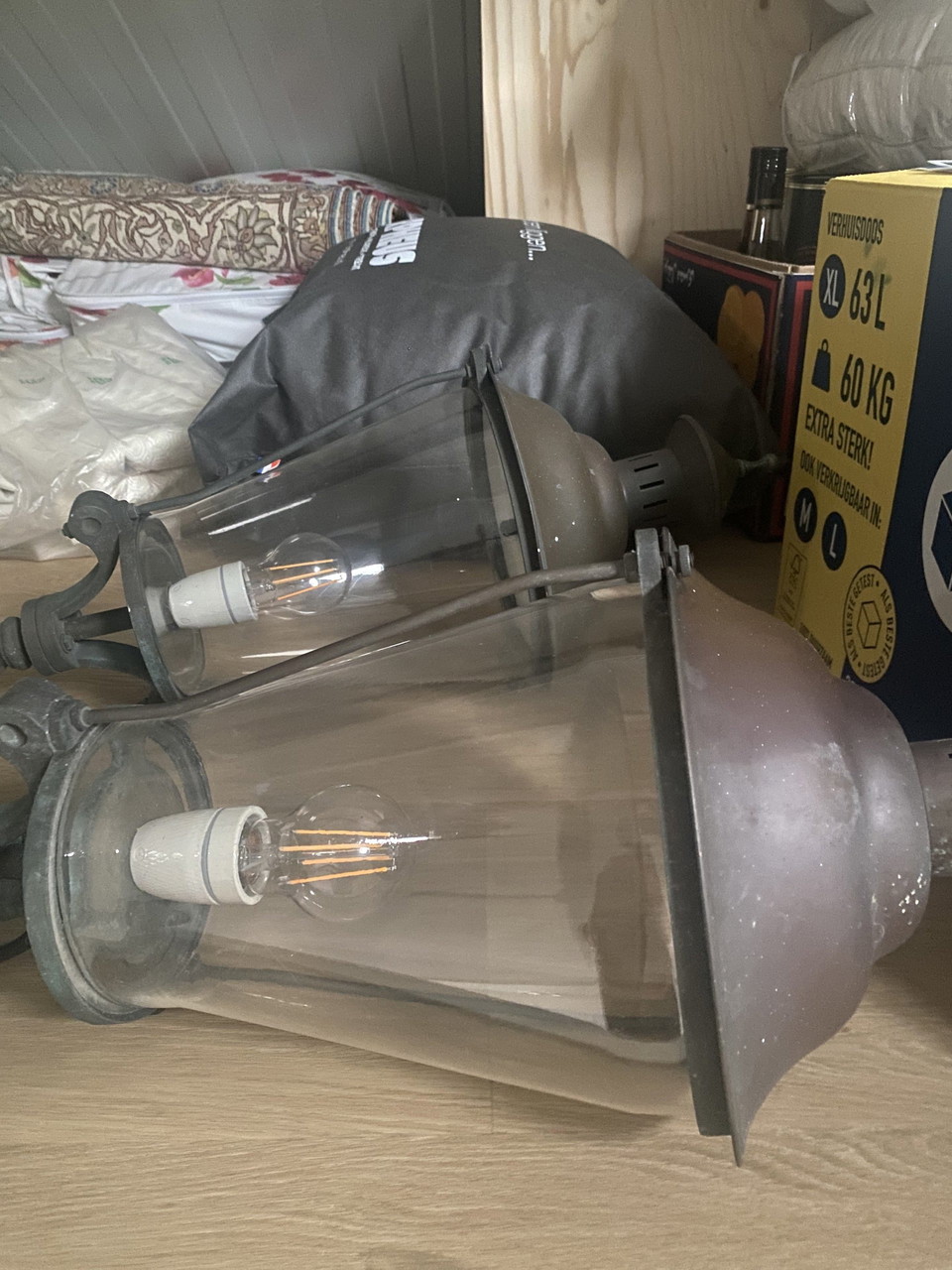 2 Old Dutch Wall Lights | €275 | Whoppah