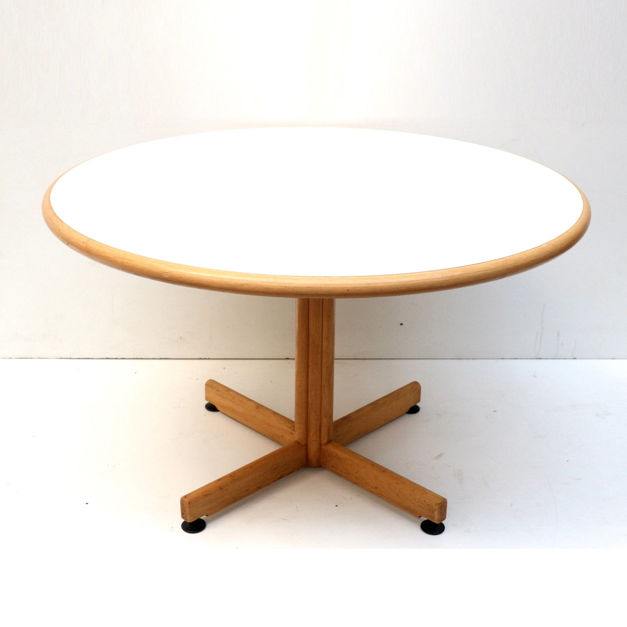 Round vintage dining table by Bruno Rey for Kusch and Co from the 1970s ...