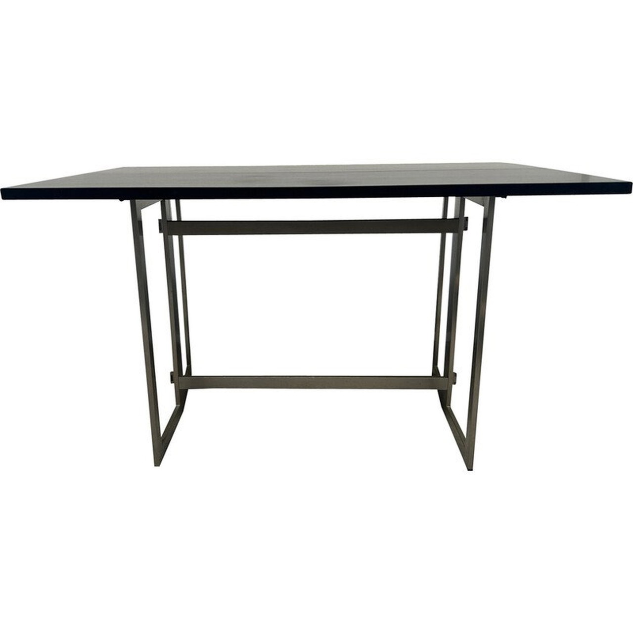 Vintage console deployable into a table in black limed oak for Artelano ...