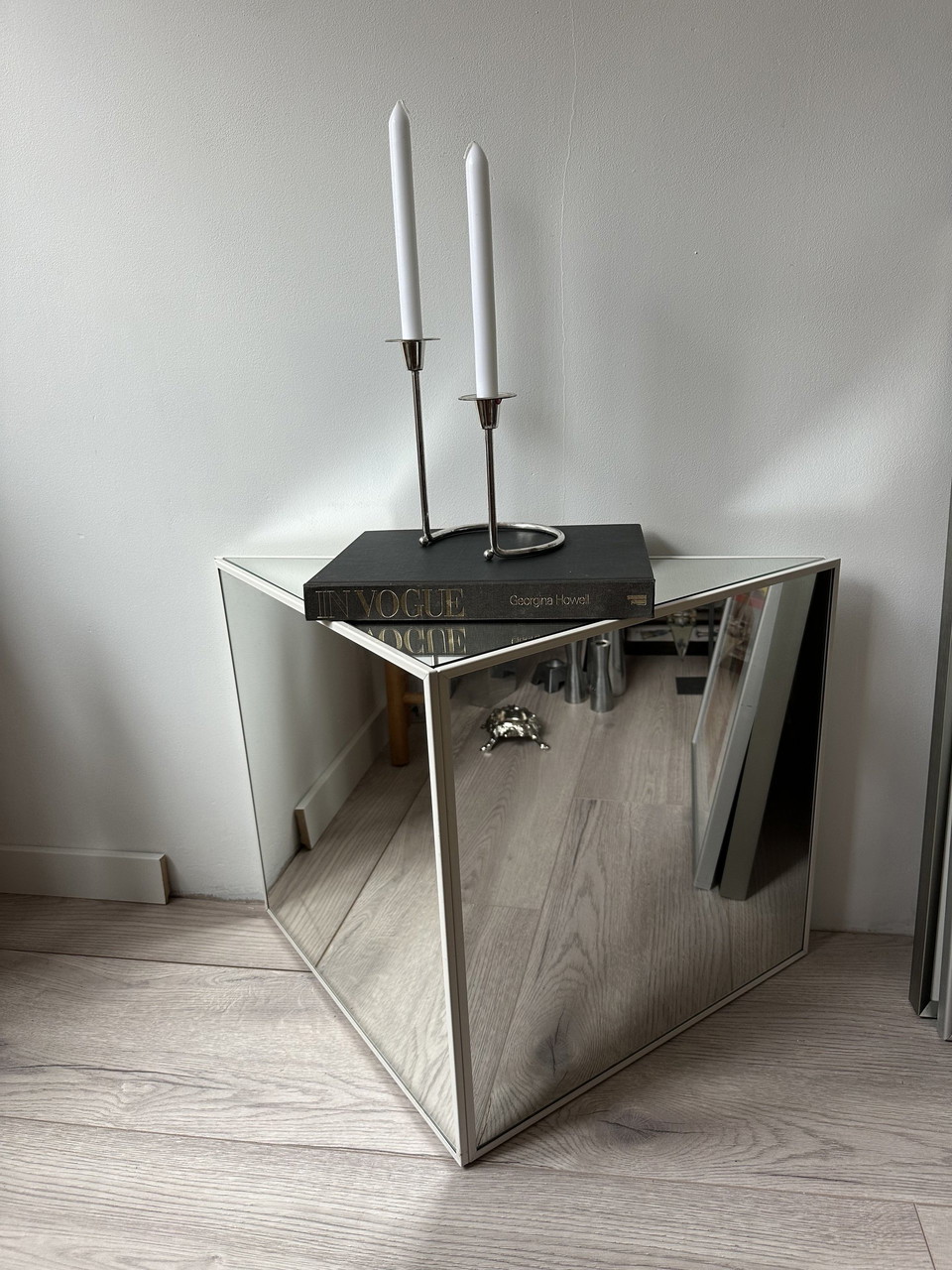 Vintage Ikea Bodo Mirror Side Table 80S