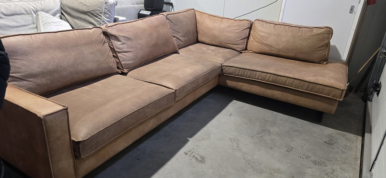 Nubuck corner sofa store
