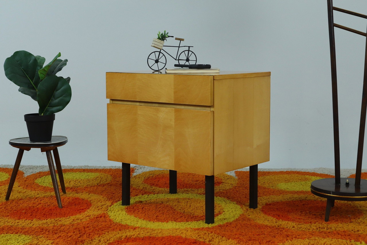 Vintage Mini Chest of Drawers 60s | Mid - Century Drawers Hallway ...