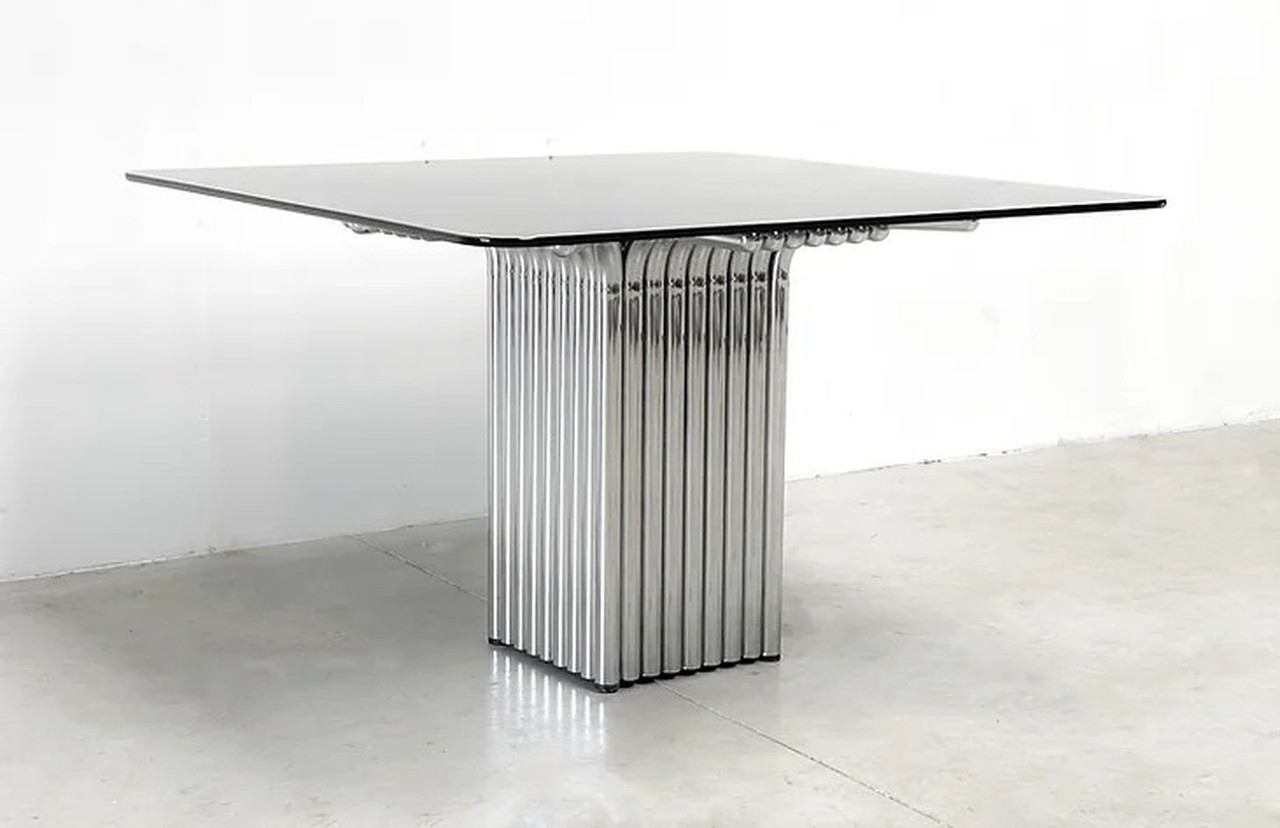 Chrome tubular dining table | €1,100 | Whoppah