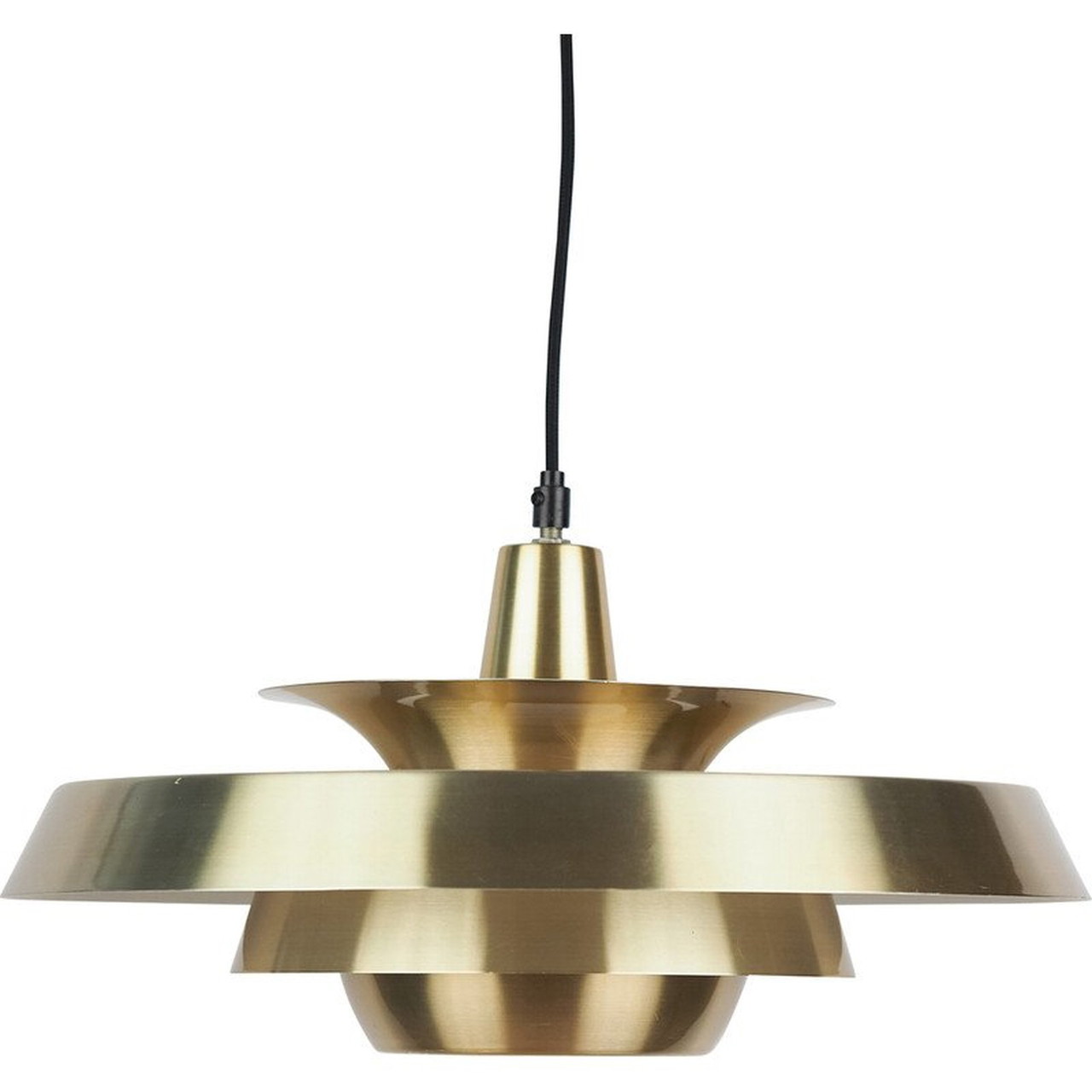 Vintage aluminum pendant lamp by David Mogensen for Superlight, Denmark ...