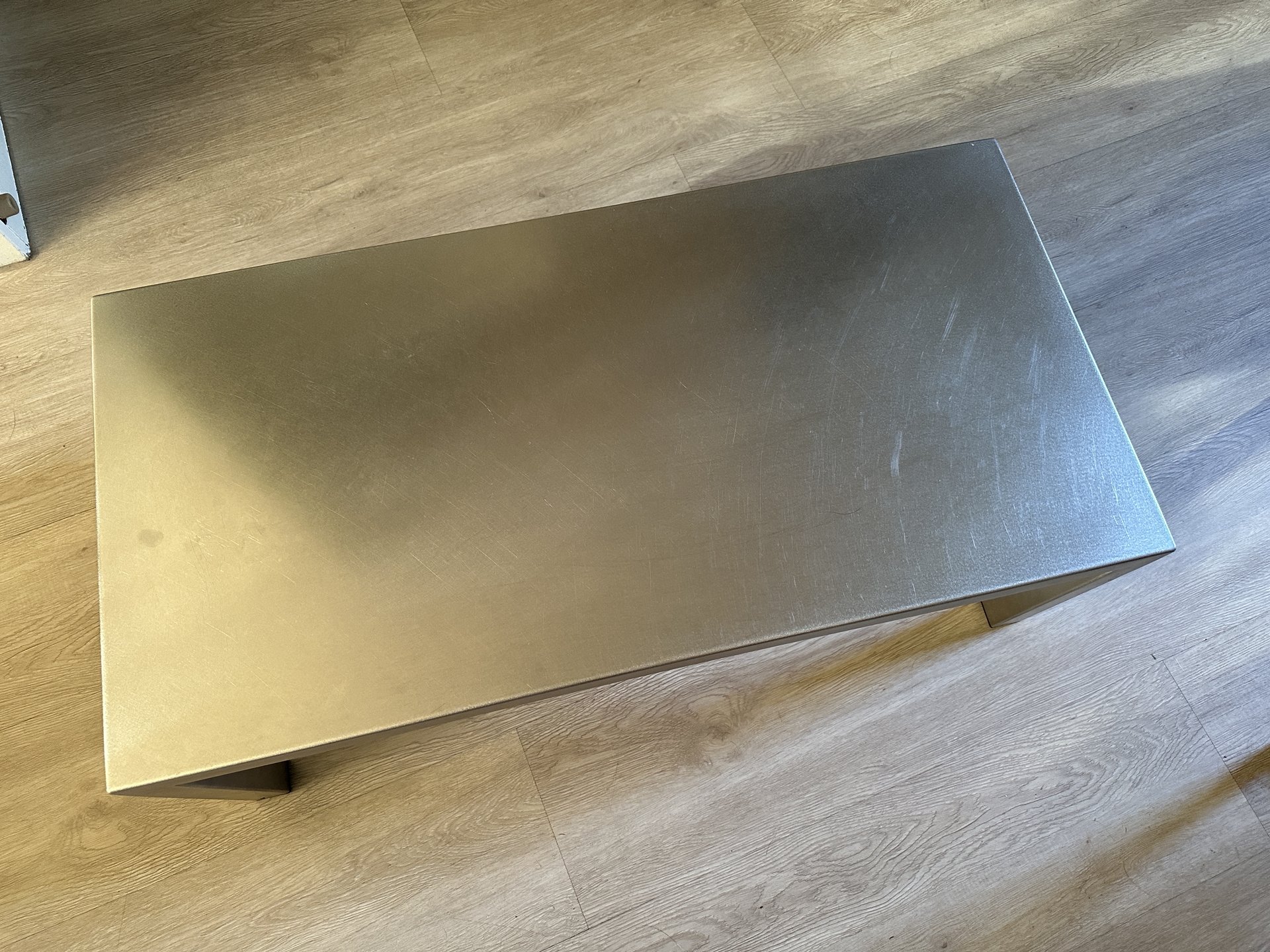 Karma Design stainless steel coffee table | €240 | Whoppah