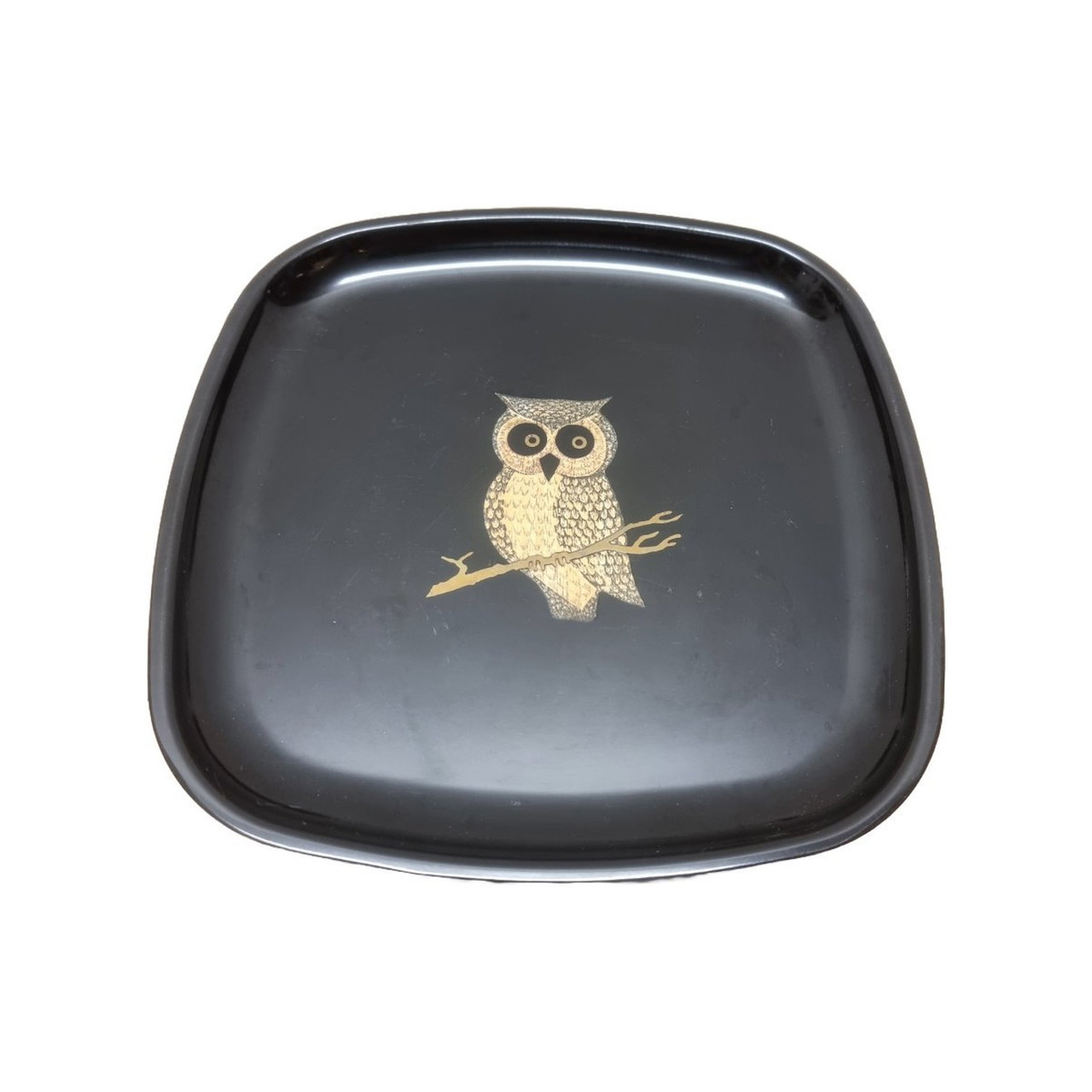 Vintage Couroc Plate With Owl | €45 | Whoppah