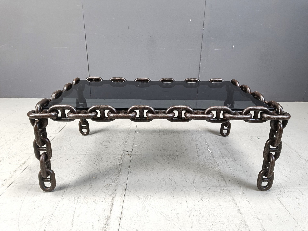 Brutalist Chain Link Coffee Table, 1970S | €1,500 | Whoppah