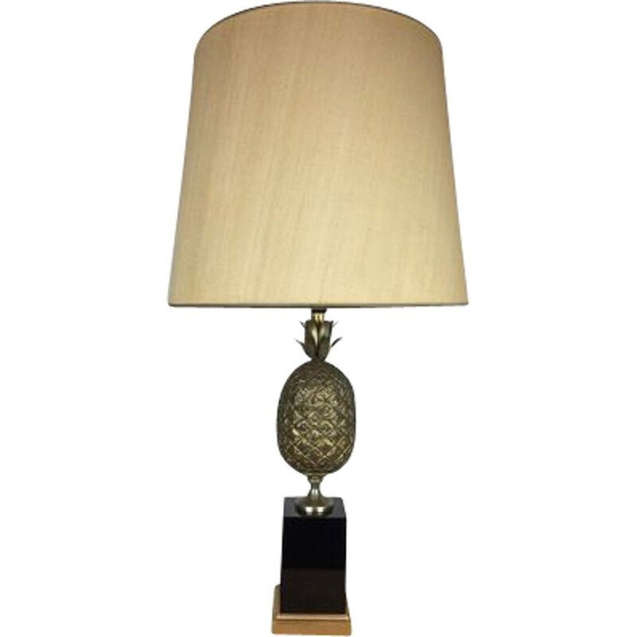 Vintage gold pineapple lamp by Le Dauphin, 1970s | €820 | Whoppah