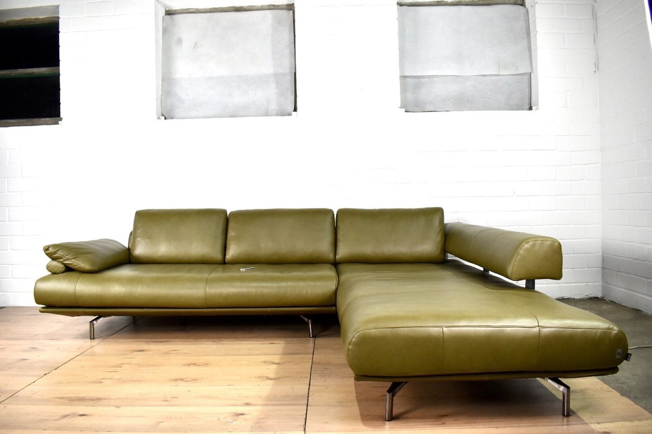 Dieter Knoll Collection Maranello leather sofa leather couch leather corner sofa sofa bed sofa ...