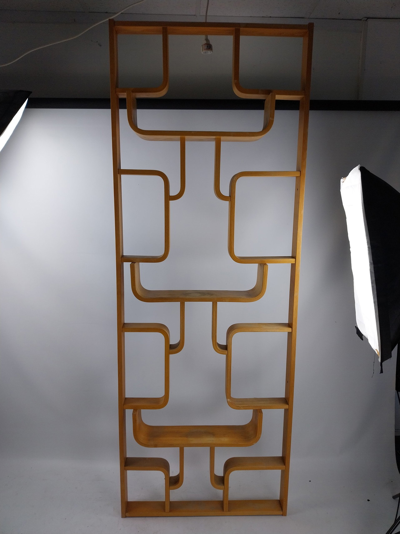 Ludvik volak roomdivider from czechoslwakia 1950S with original stands ...