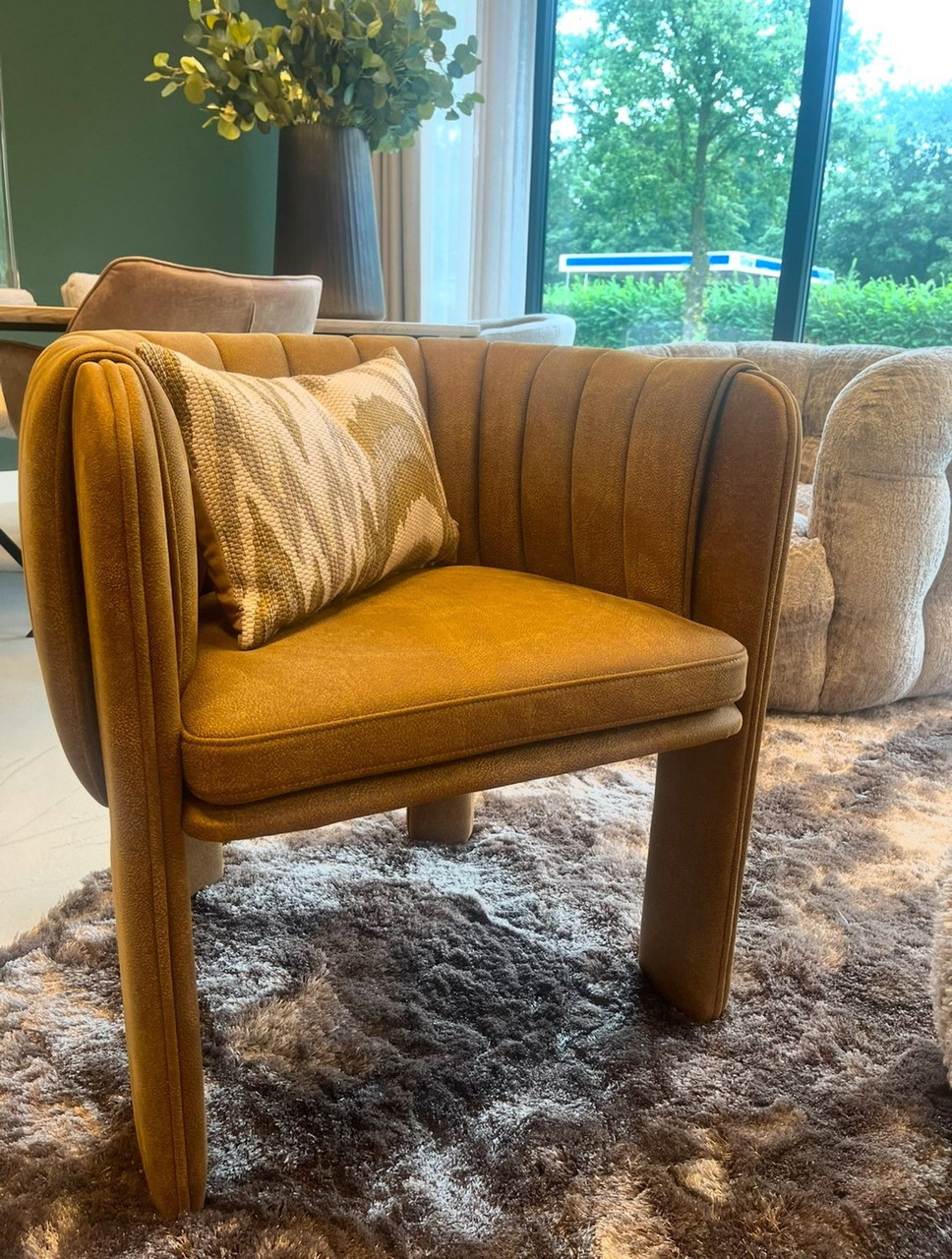 Liselore Cognac Design Dining Chair | €275 | Whoppah