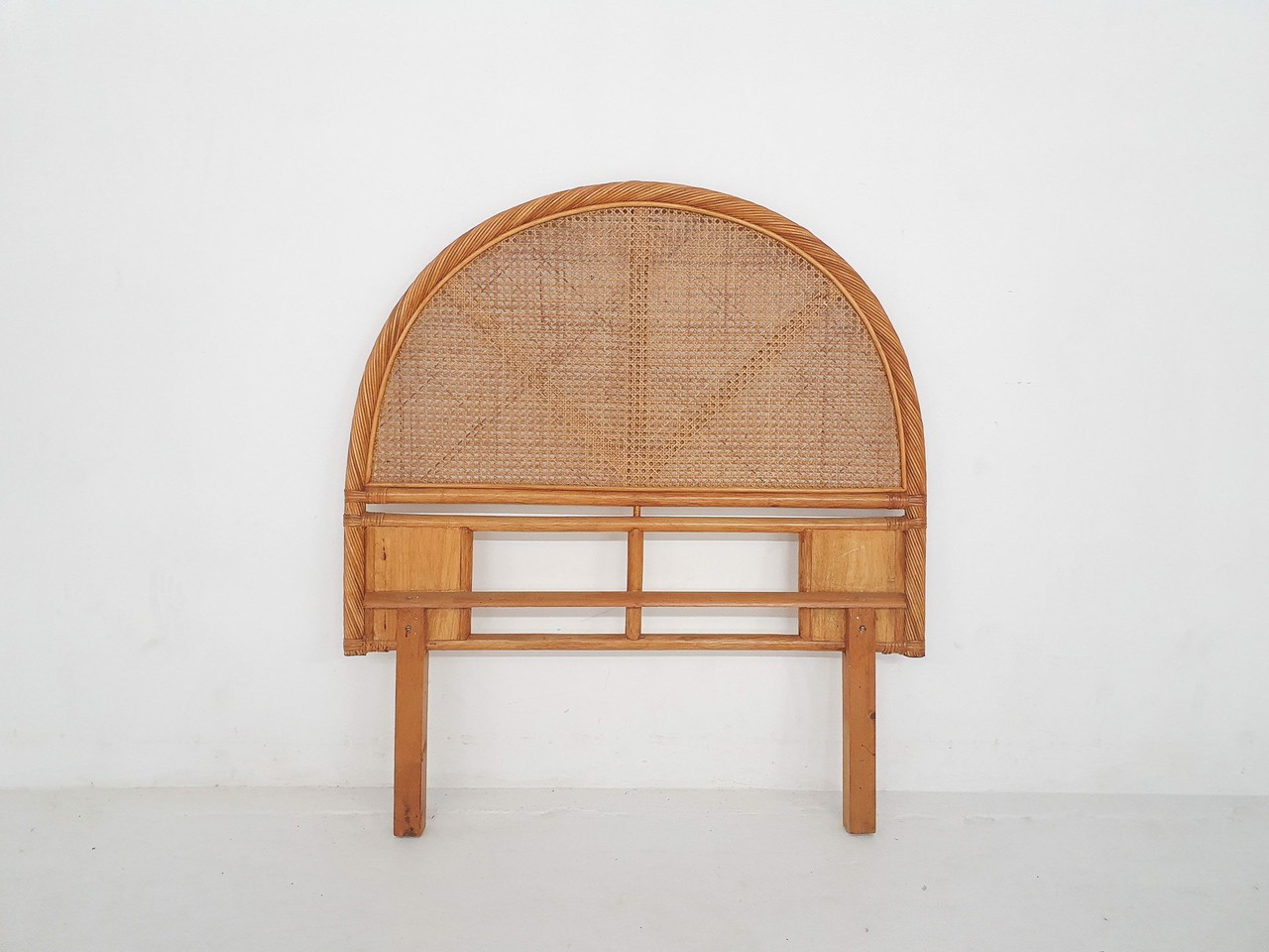Mid-Century Rattan Head Board, 1970'S | €275 | Whoppah