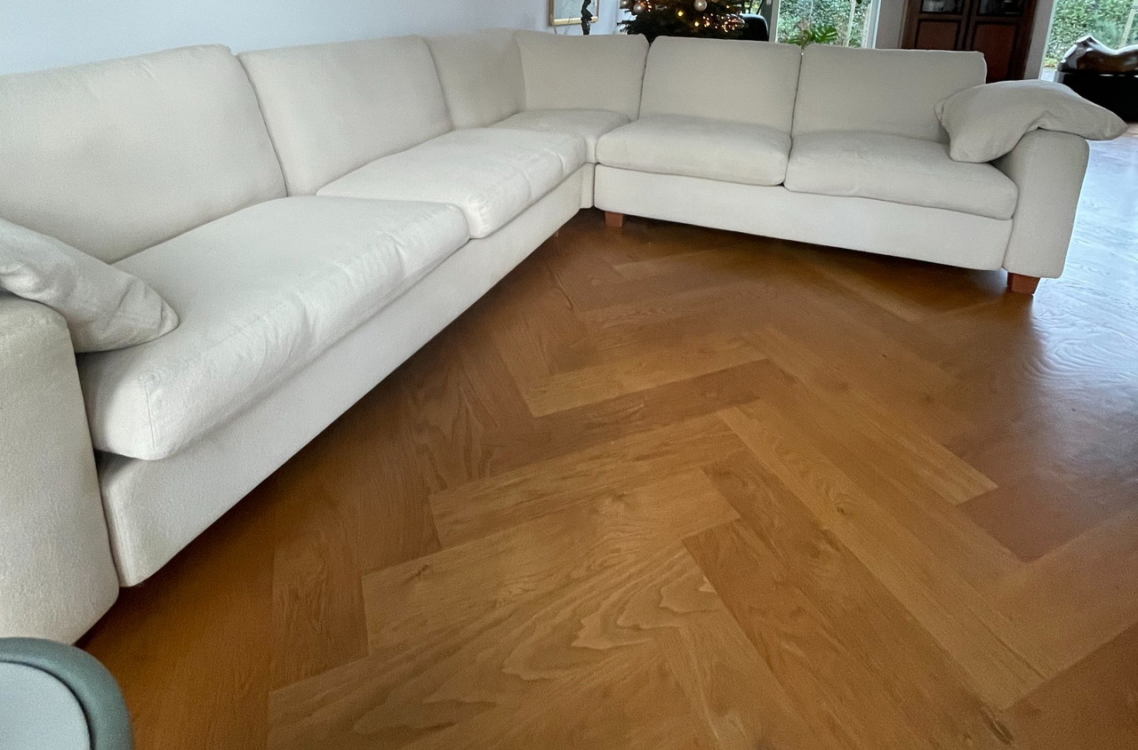 Gelderland corner sofa model 5811 + ottoman | €750 | Whoppah