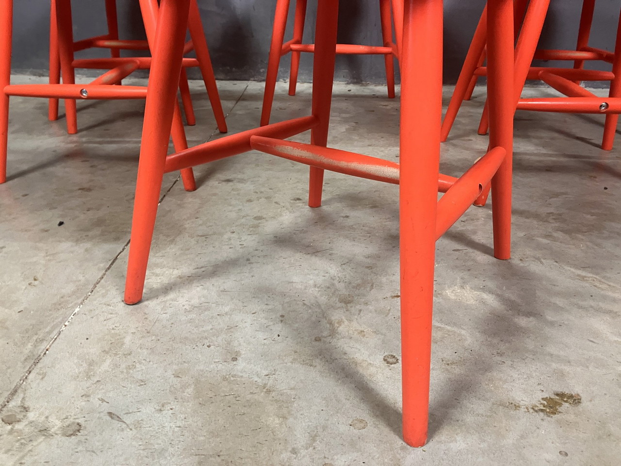 Orange bar stools ikea store