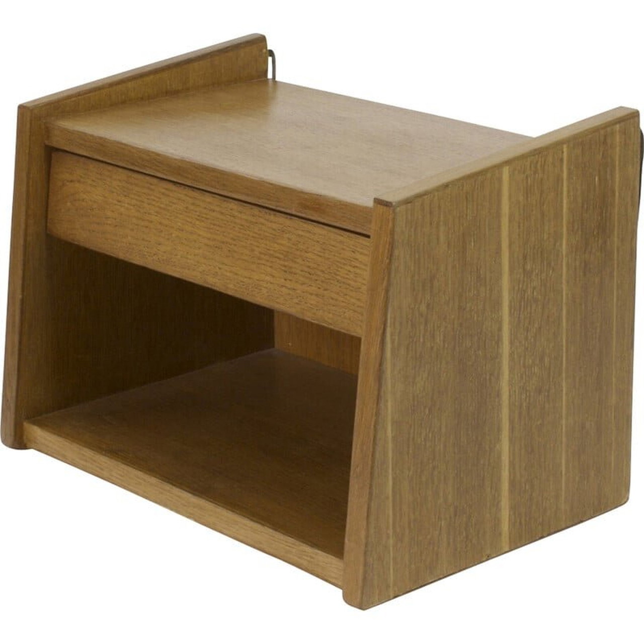 Vintage oakwood wall night stand, 1950 | €440 | Whoppah