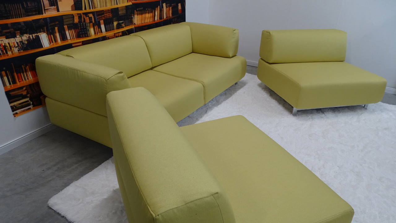 3x Living Divani Metrocubo sofa set | €2,950 | Whoppah