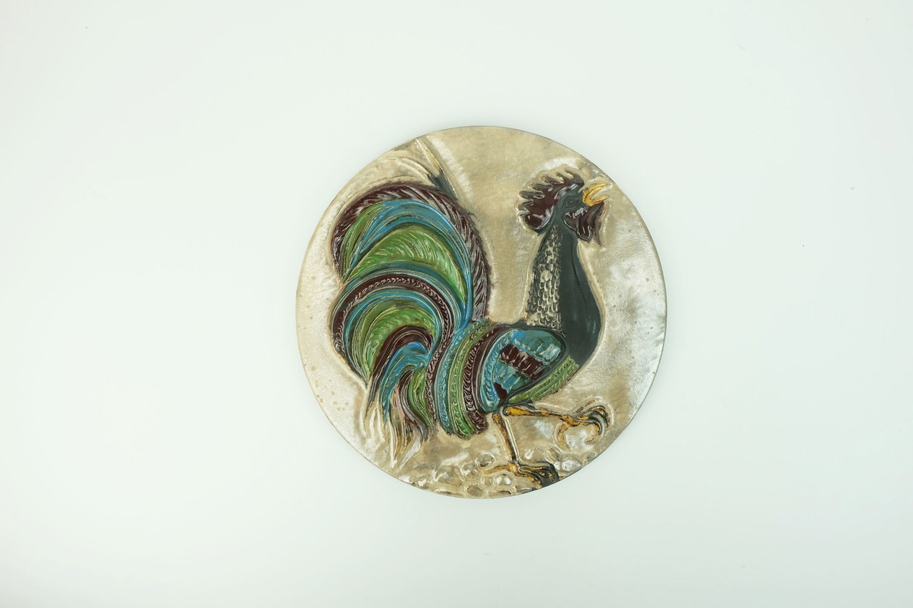 Vintage Ruscha Wall Tile Rooster Motif 1970S | €75 | Whoppah