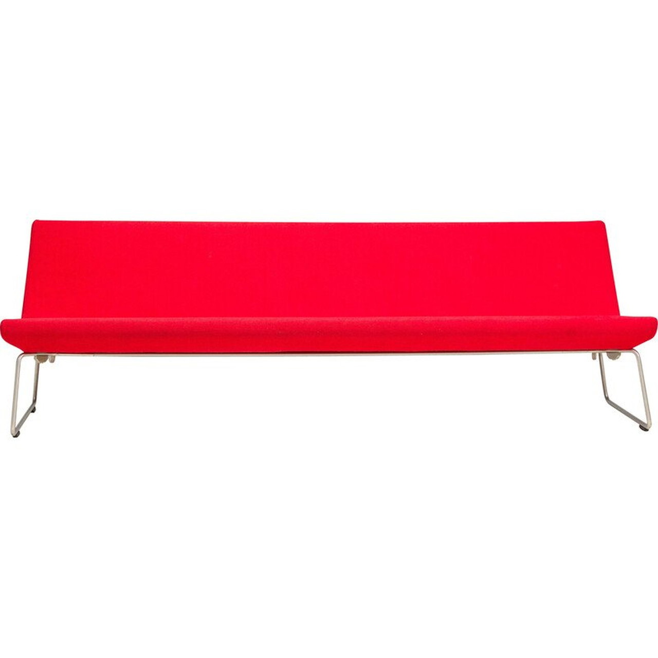 Vintage 3-seater metal and fabric sofa by Edward Barber and Jay Osgerby ...