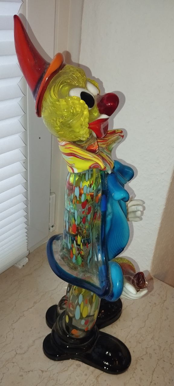 Vintage clown glass | €200 | Whoppah