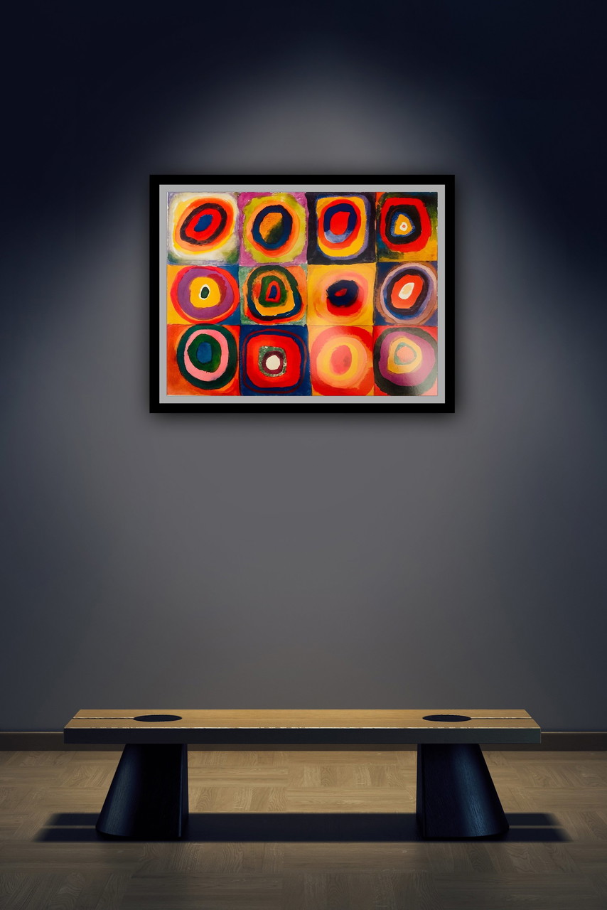 Wassily Kandinsky bargain Color Study Squares With