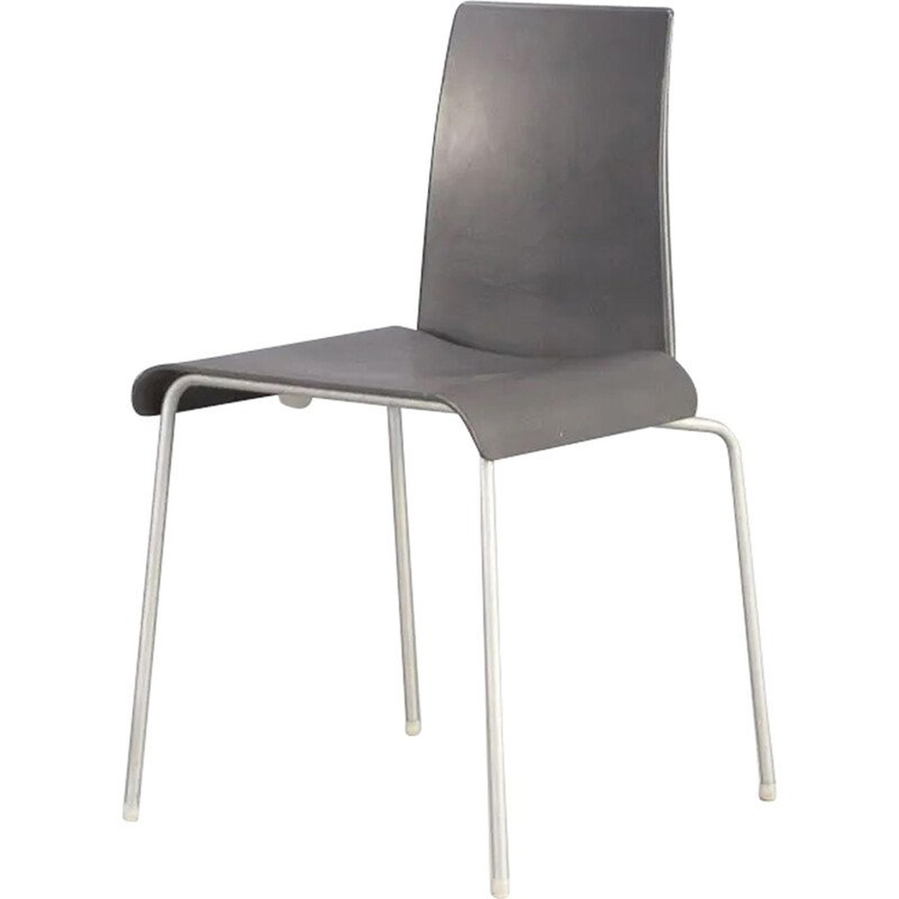 Set of 4 vintage "Tama" chairs in metal and acrylic by Uwe Fischer for ...