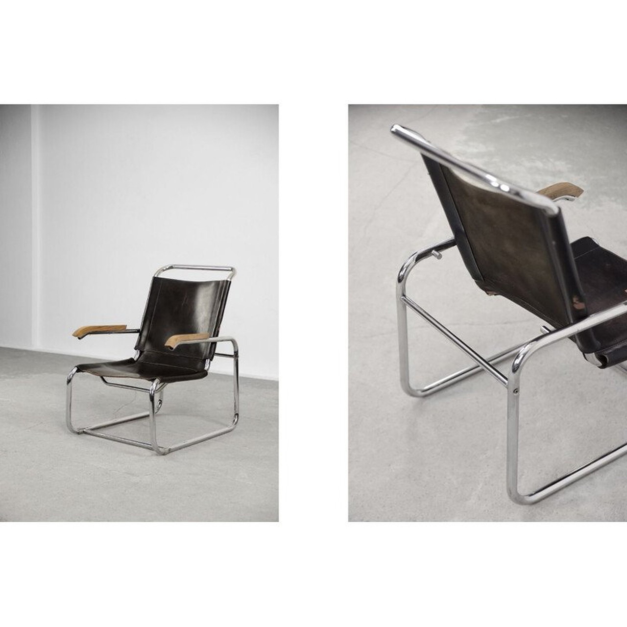 Vintage Bauhaus B35 armchair by Marcel Breuer for Thonet 1930s 6 245 Whoppah
