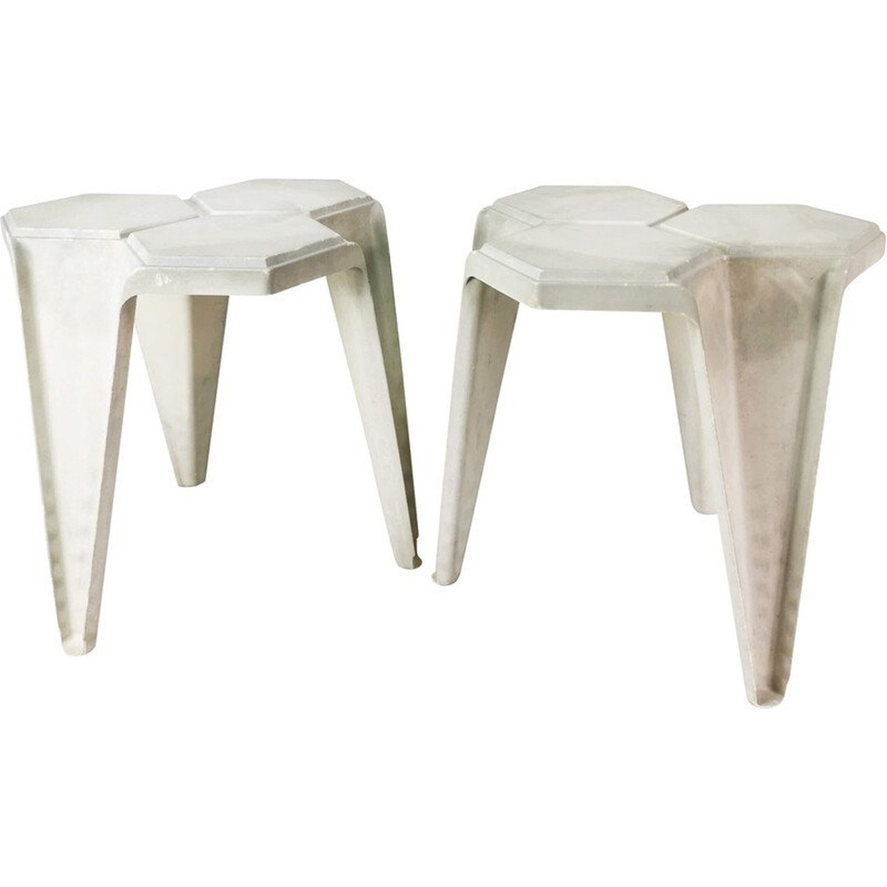 Pair of vintage cubist side tables by Yasp, Netherlands 1970s | €180 ...