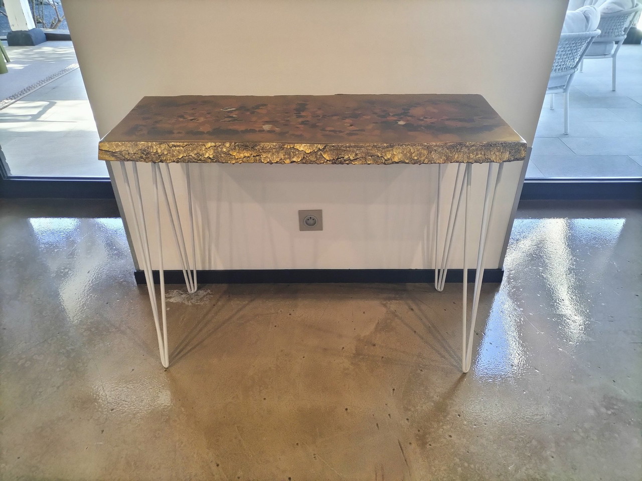 Design Wood and Metal Console | €400 | Whoppah