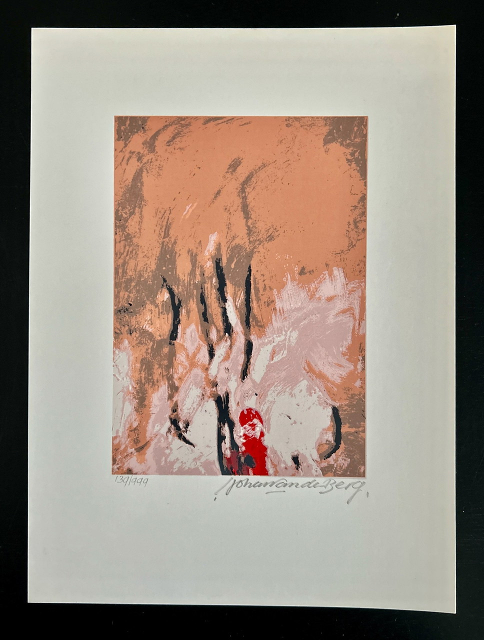 Screen print Johan Van Der Berg | €15 | Whoppah