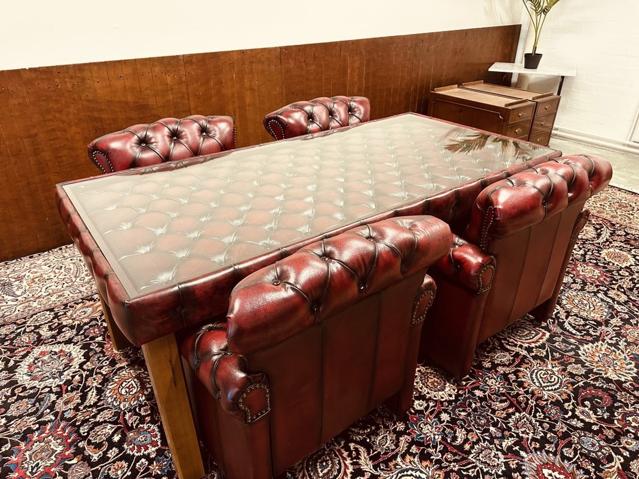 The Chesterfield Brand Dining Table with Dining Table Chairs | €6,199 ...