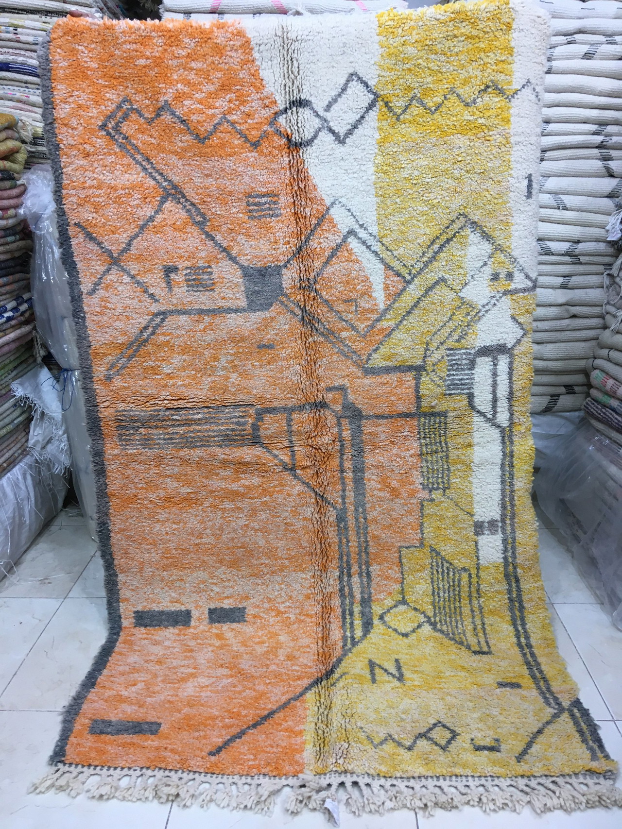 Tapis berbère marocain Beni Ouarain 2m60 x 1m50 | €580 | Whoppah