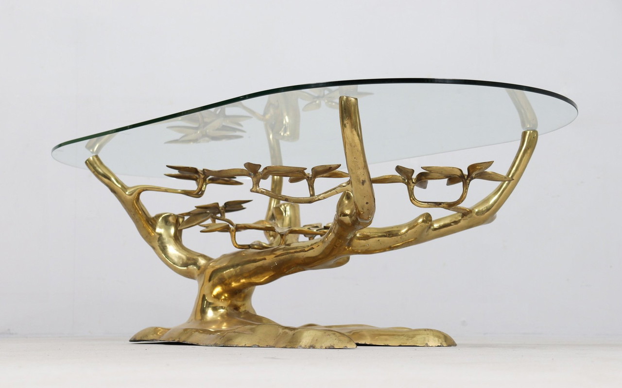 Hollywood Regency Bonsai Coffee Table by Willy Daro, Belgium, 1970s | € ...
