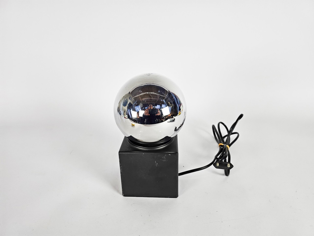 Dutch design - Space Age - Philips design mirror ball lamp - table/desk ...