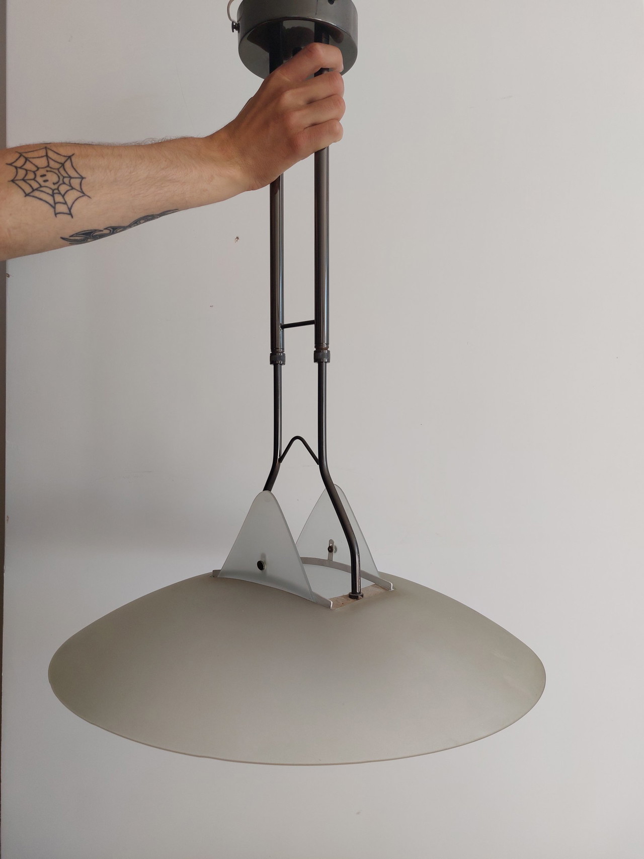 Glass ufo ceiling light 90' | €59 | Whoppah