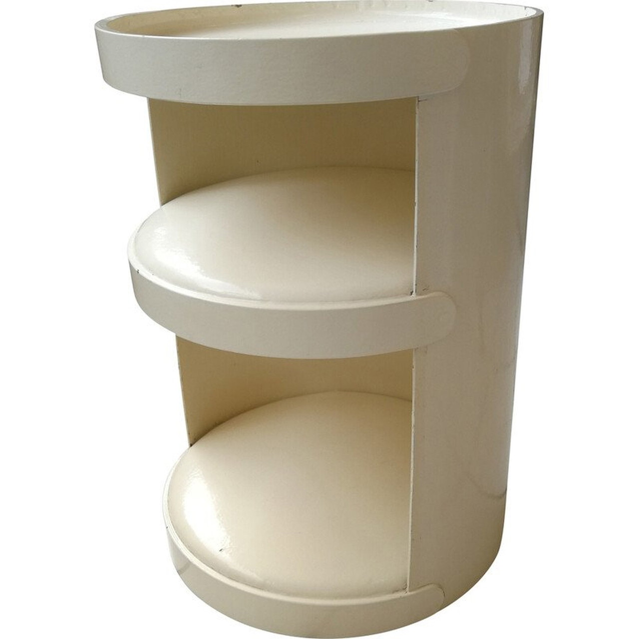 Vintage cardboard bedside table by Jean-Louis Avril | €400 | Whoppah