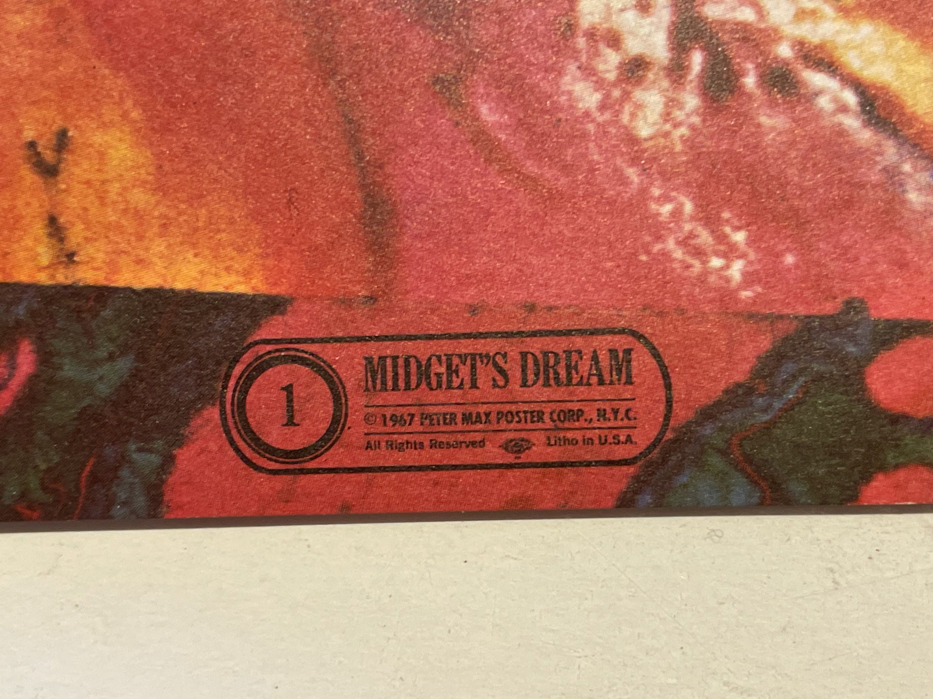 Peter Max Midget's Dream poster | €600 | Whoppah