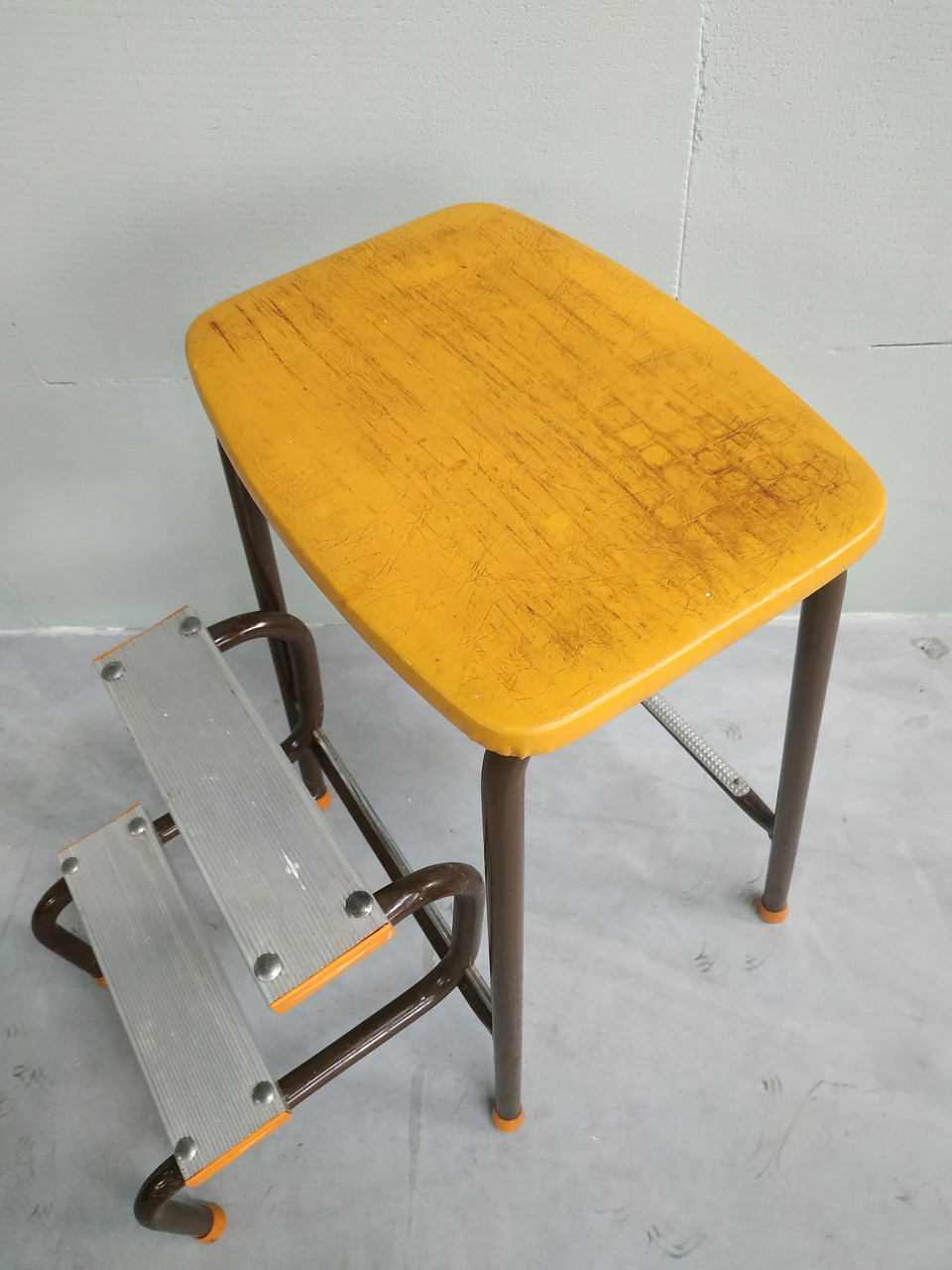 Vintage 80 Ies Brabantia Kitchen Steps Stool Chair