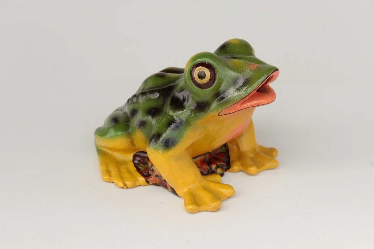Large ceramic frog as a gargoyle, Mid - Century garden figure | €300 ...