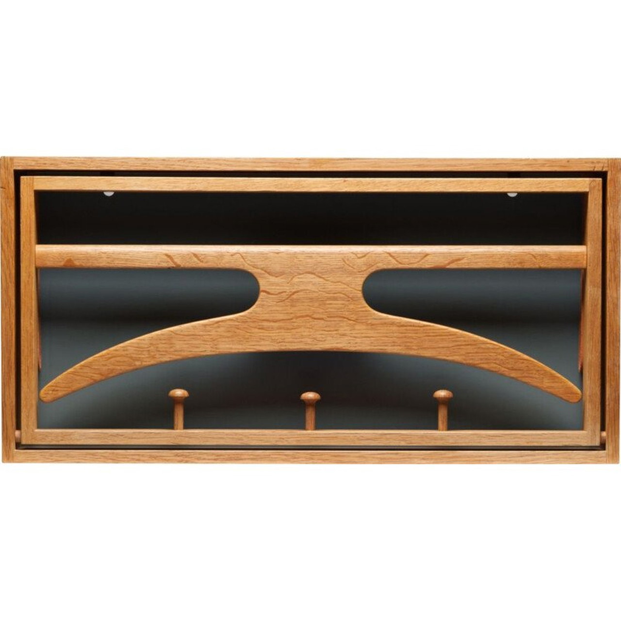Vintage oak and lacquer wall-mounted valet by Adam Hoff and Paul Ostergaard, Denmark 1960 | €950 ...
