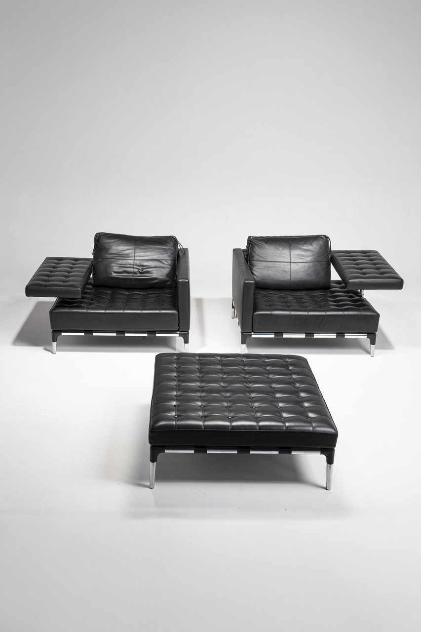 Cassina "Prive" Leather Set By Phillippe Starck | €35,630 | Whoppah