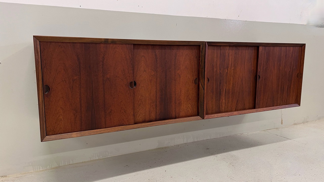 Wall Mounted Sideboards By Poul Cadovius For Cado. 1960S. | €1,250 ...