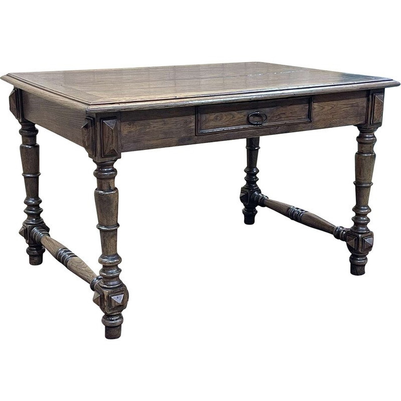 Vintage oak desk table with 1 drawer, 1930 | €620 | Whoppah