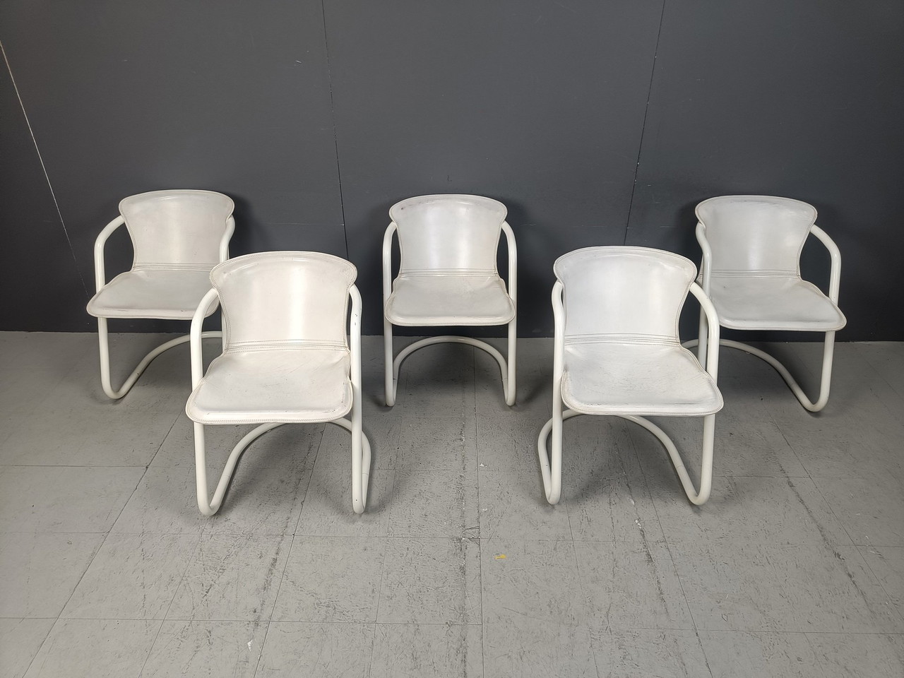 Sillas de comedor vintage de Metaform, juego de 5, década de 1970 | € ...
