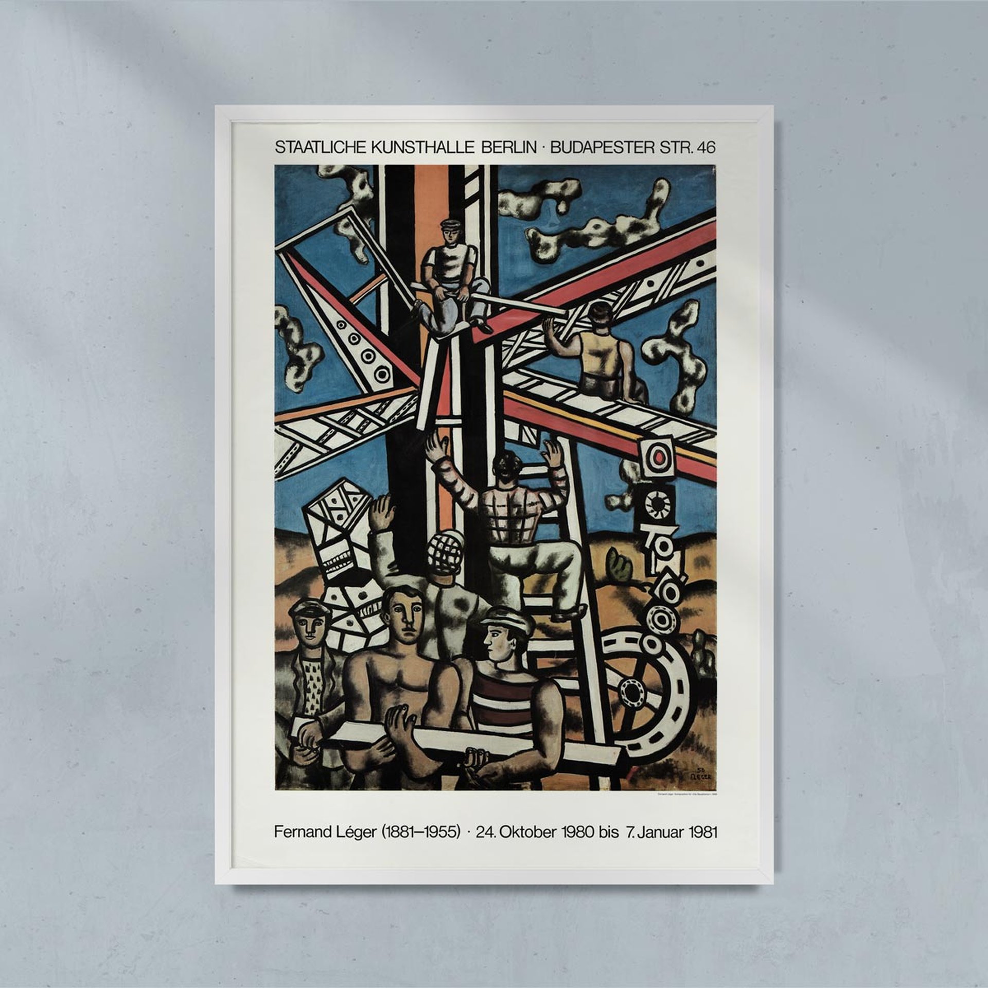 Exhibition poster Fernand Leger Kunsthalle Berlin poster | €80 | Whoppah