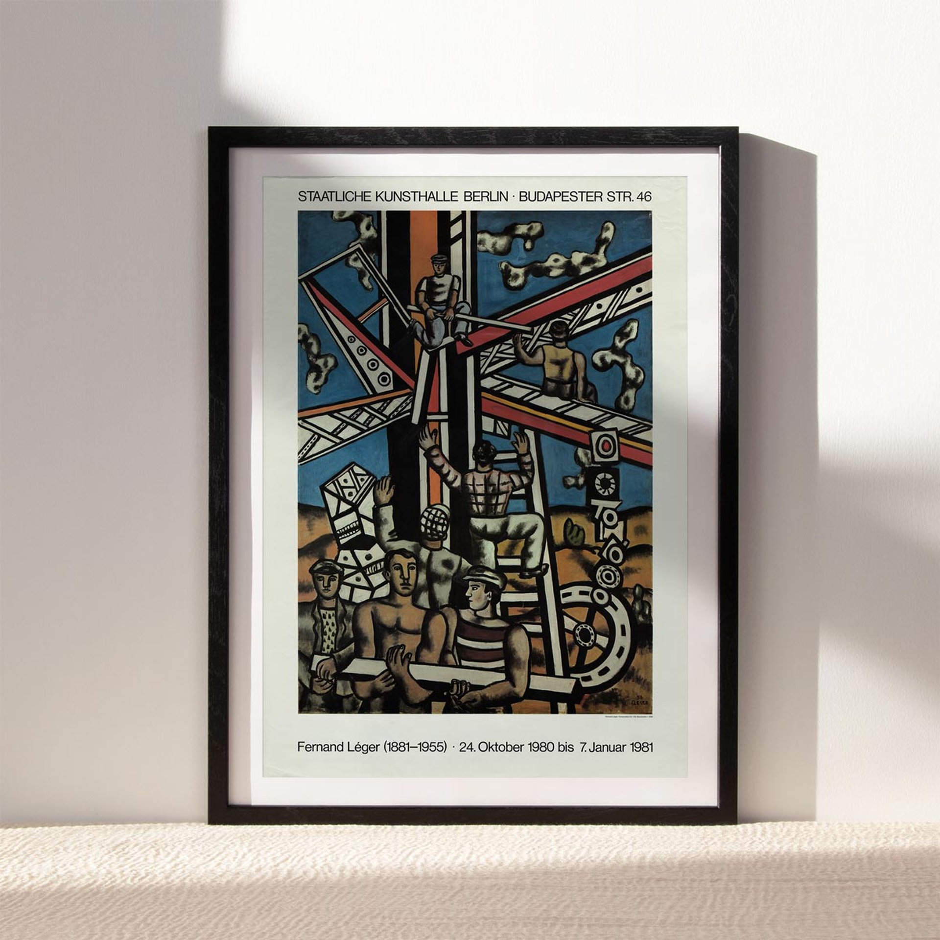 Exhibition poster Fernand Leger Kunsthalle Berlin poster | €80 | Whoppah