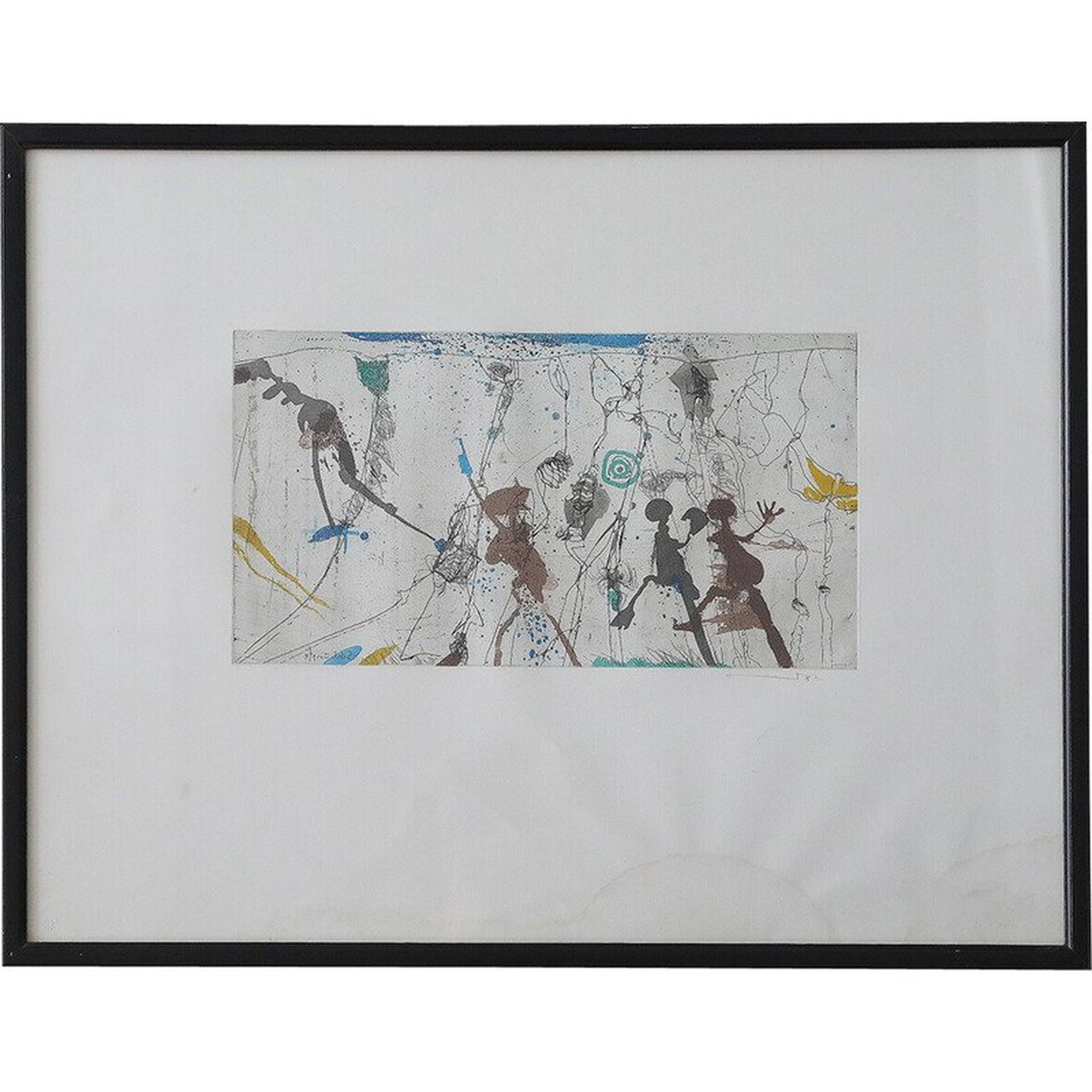 Vintage color etching by Armin Sandig, 1987 | €345 | Whoppah