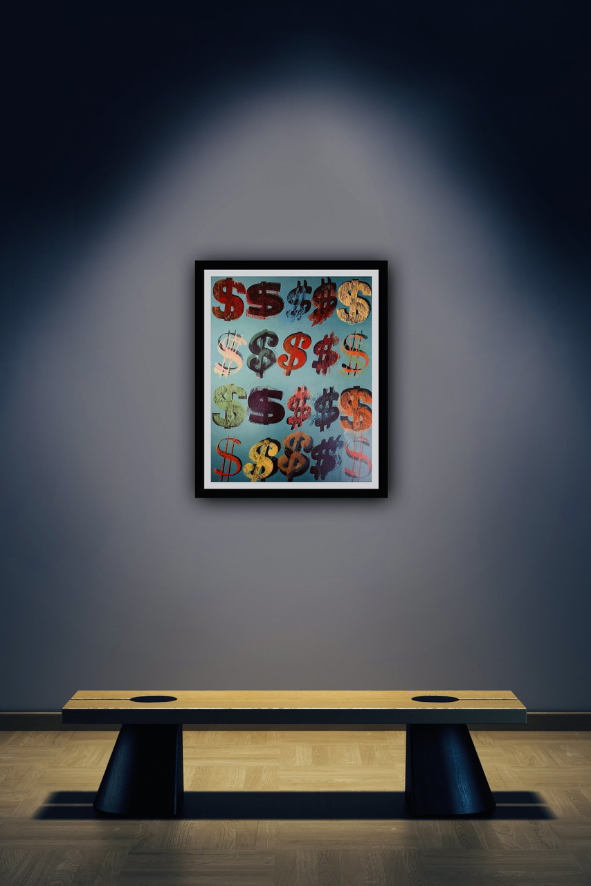 Andy Warhol: "Dollar Signs, 1981." © Andy Warhol Foundation For The ...
