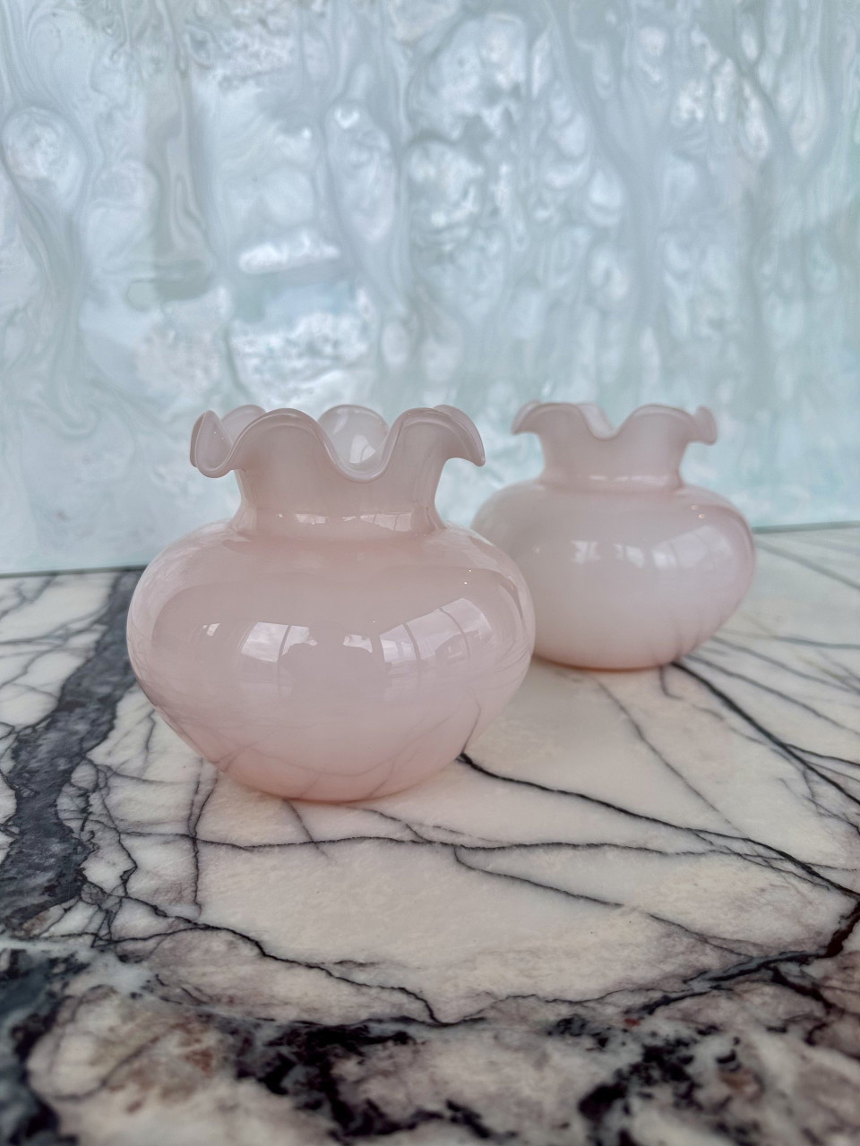 Soft Pink Flower Vases | €10 | Whoppah